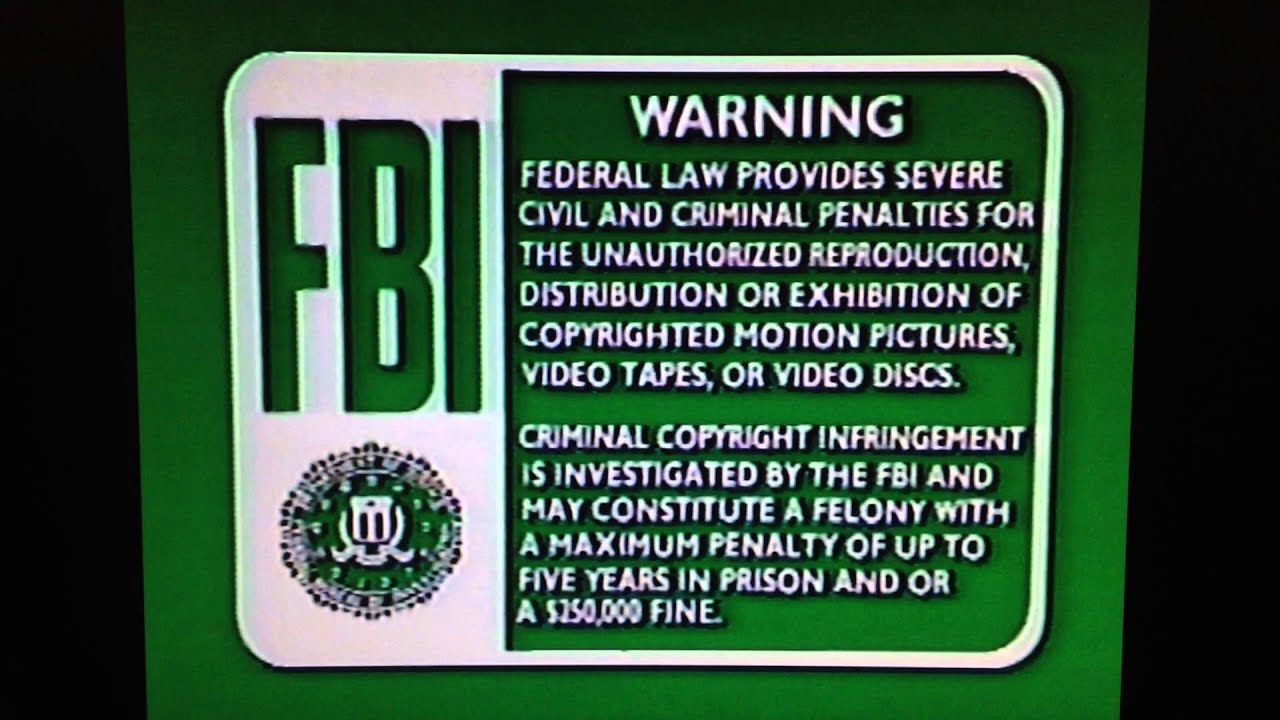 Green FBI Screens (1992-1997) - YouTube