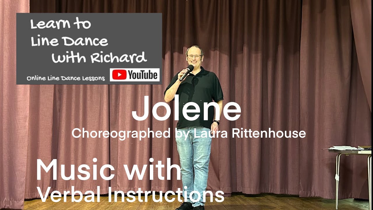 ABSOLUTE BEGINNER LINE DANCE LESSON 45 - Jolene - Part 2 - Music with ...