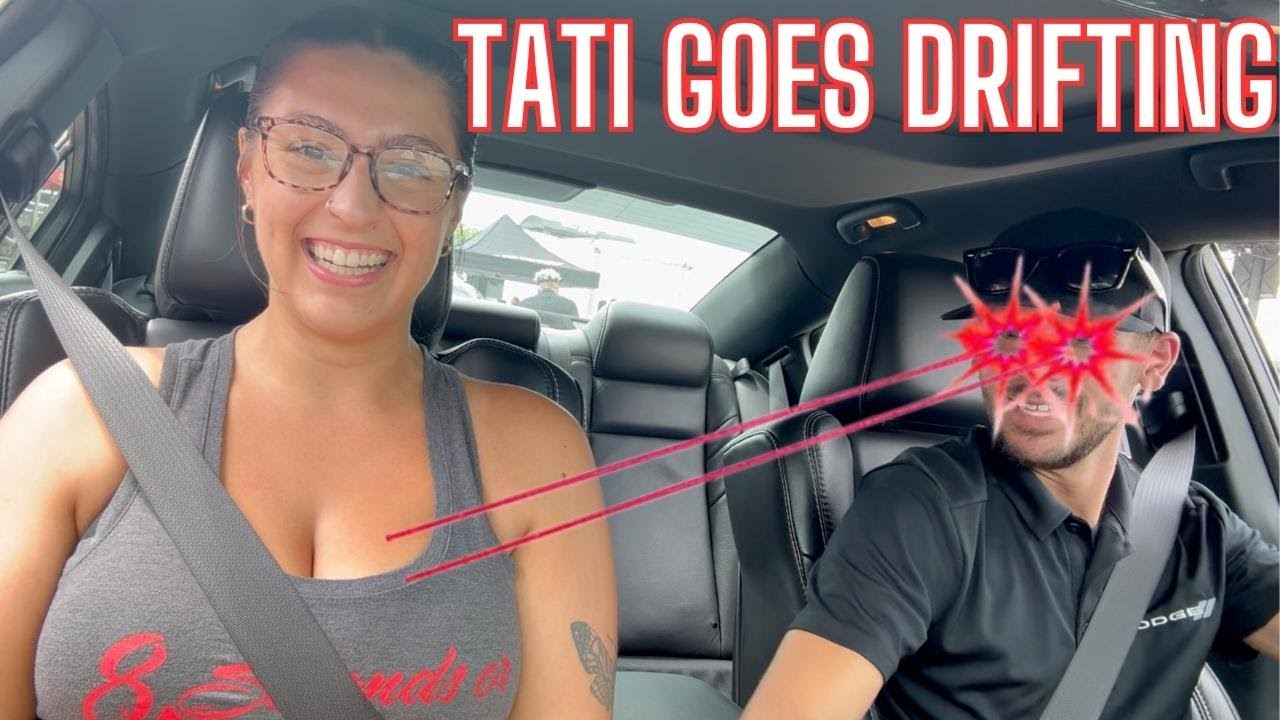 Tati GOES DRIFTING at Roadkill nights event - YouTube