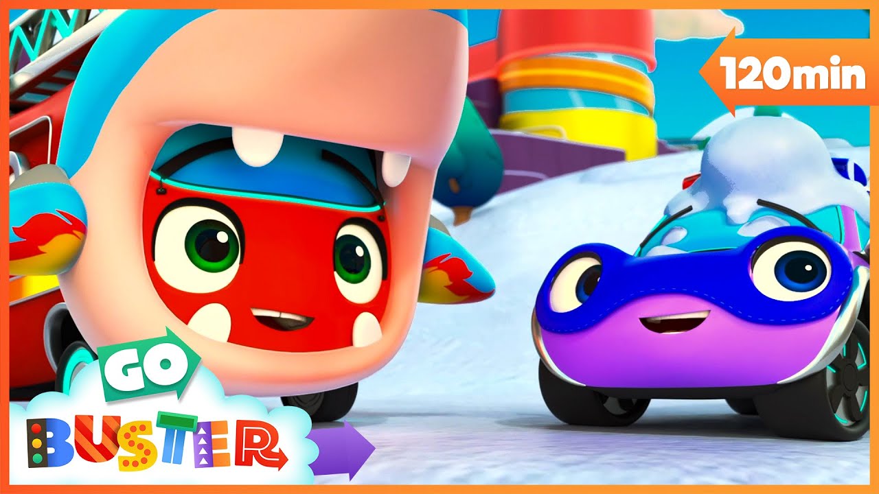 ⛄ Buster's Big Snowball Fight ⛄ | Ella, Rishi and Friends | Kids Songs ...