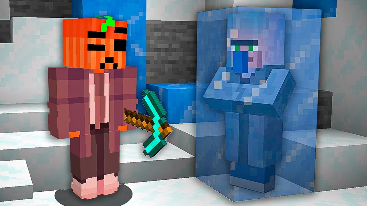 Encontré un Aldeano CONGELADO en Minecraft! - YouTube