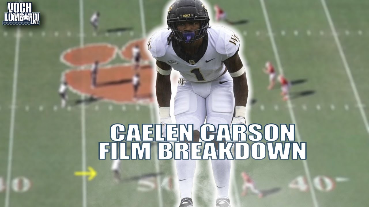 Dallas Cowboys 5th round corner Caelen Carson is an absolute steal ...