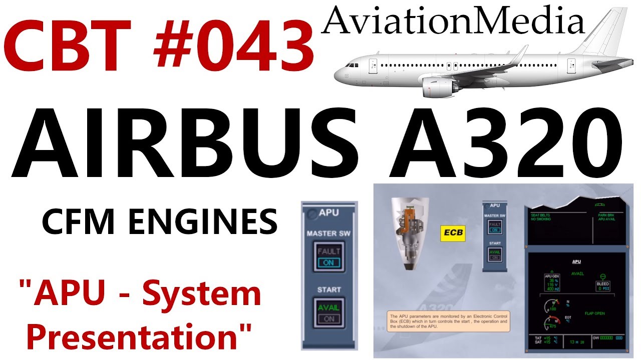 Airbus A320 CBT #043 APU - System Presentation - YouTube