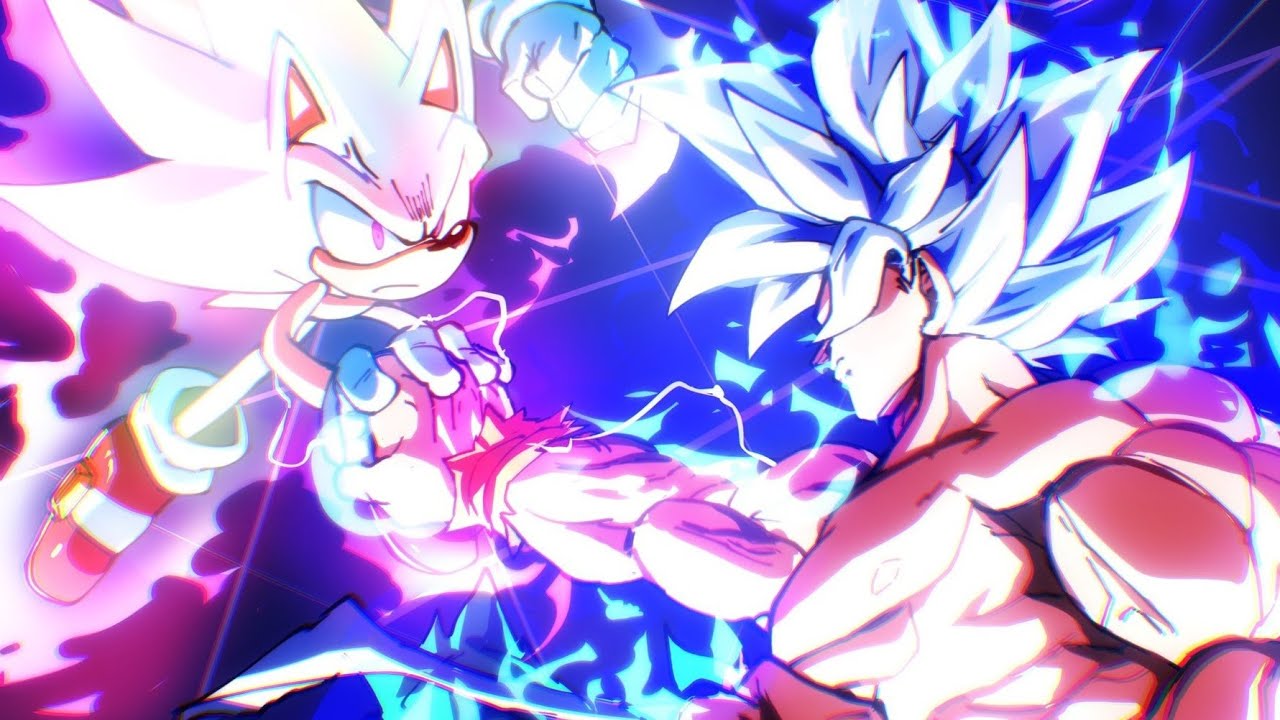 Hyper Sonic VS End of Z Goku Ultra Instinto DBZ TTT - YouTube