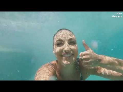 Tayla Damir strips down to swimsuit during debut on Getaway
