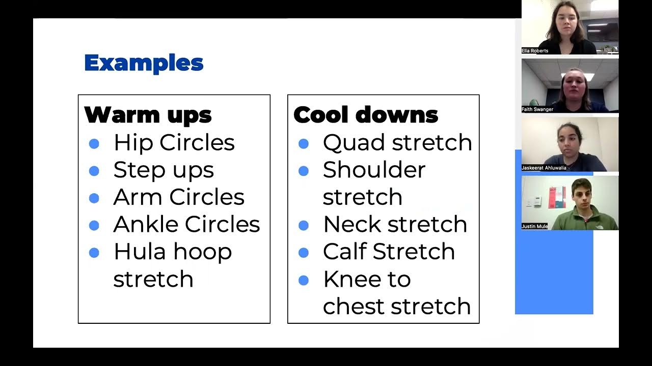 Warming Up & Cooling Down - YouTube