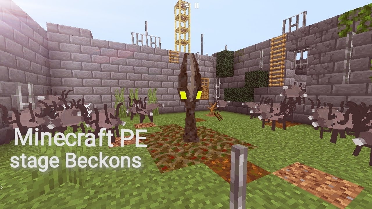 Minecraft PE scape and run Parasite Beckons - YouTube