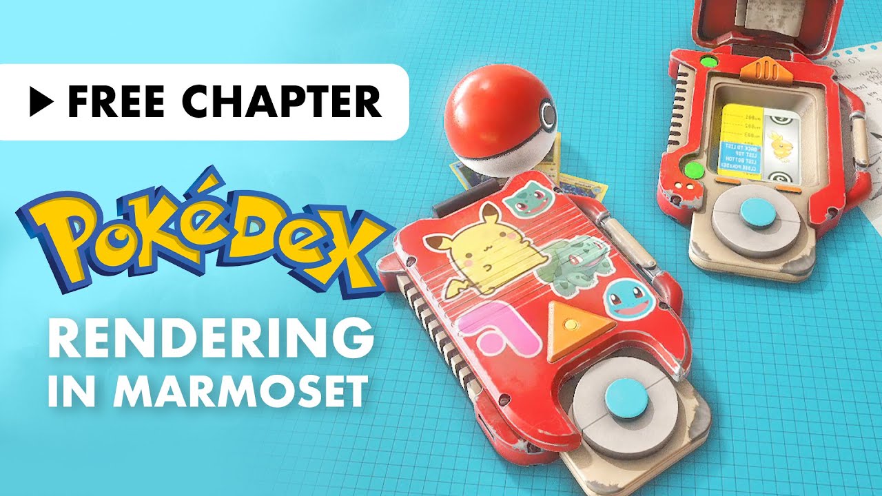 Rendering a Hero Prop in Marmoset Toolbag - YouTube