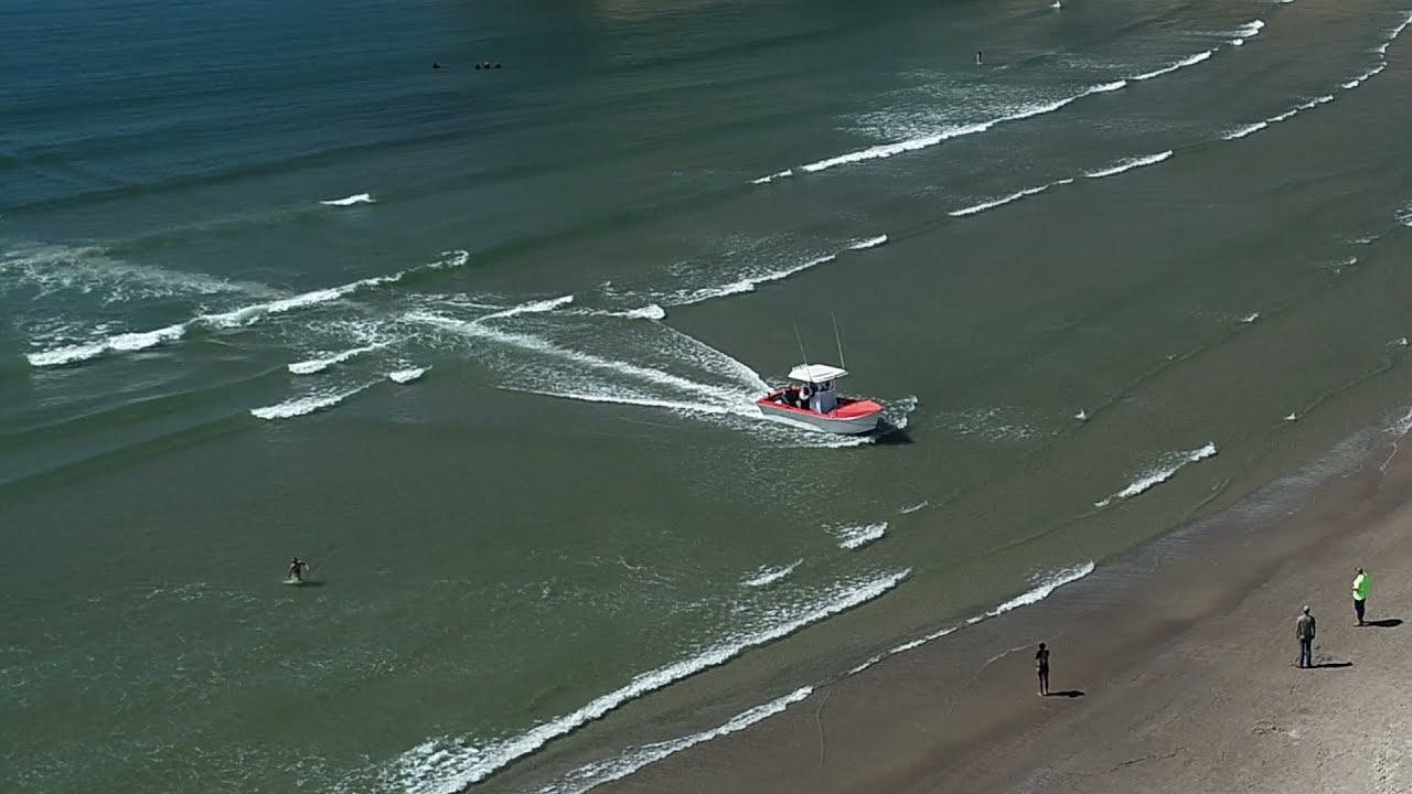 Dory Boat Landing Pacific City - YouTube