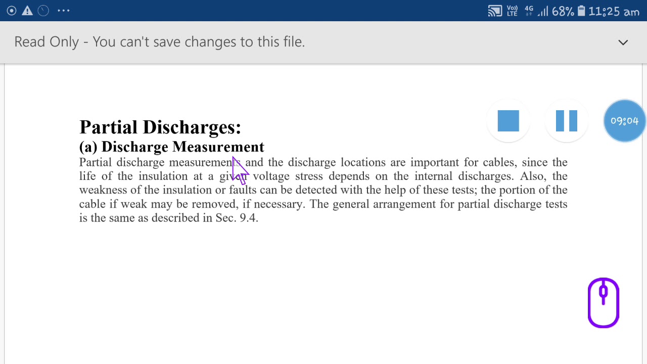 High voltage Module 5 L3.testing on cables topic - YouTube
