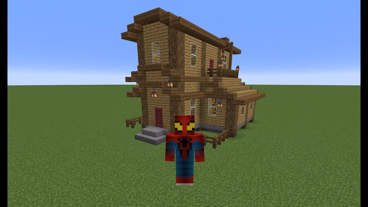 How to build an easy survival base in Minecraft - YouTube