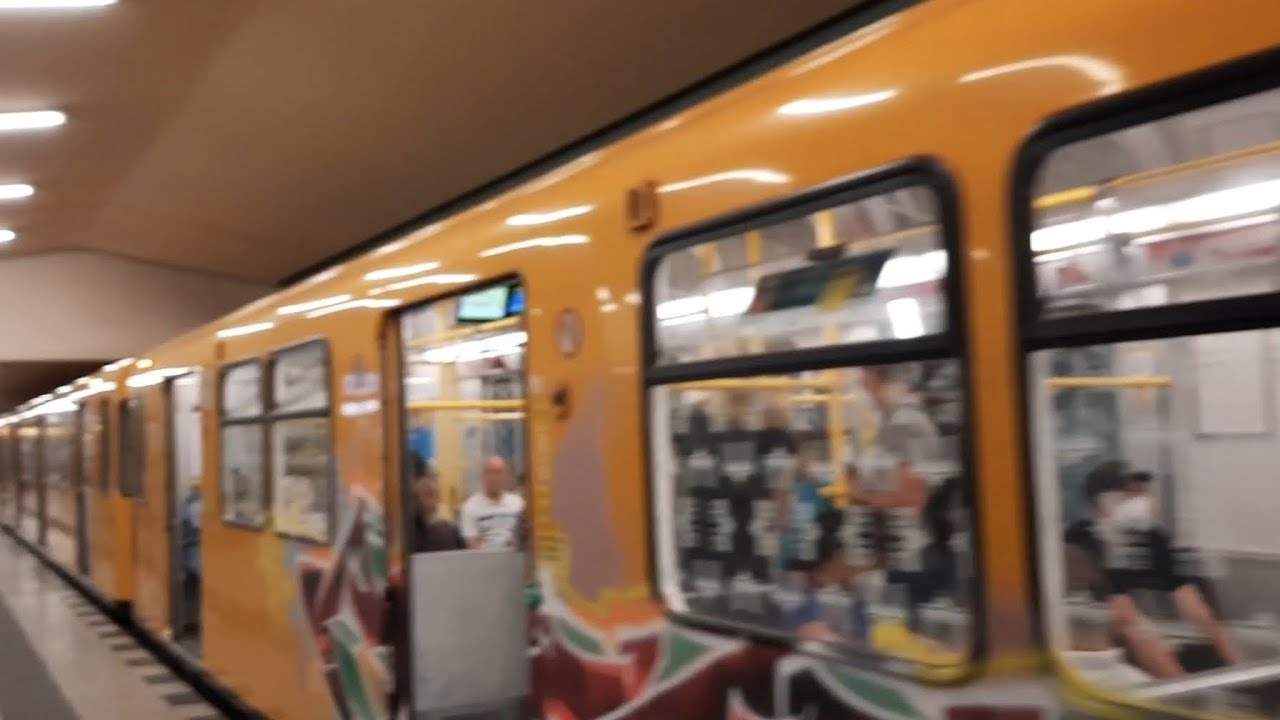 U9 Berlin mitfahrt von Osloer Straße bis Turmstr. mit den F74 | ÖPNV ...