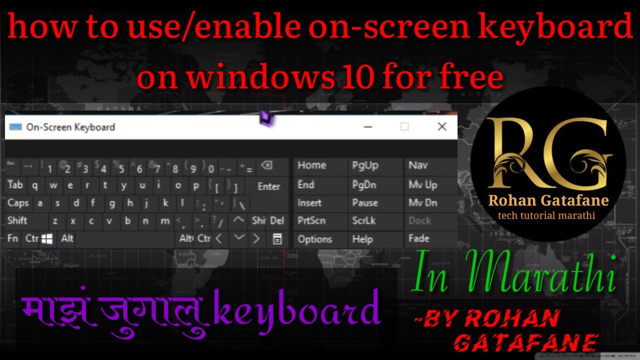 ||🤗 how to enable on-screen keyboard/ floating keyboard for free on ...