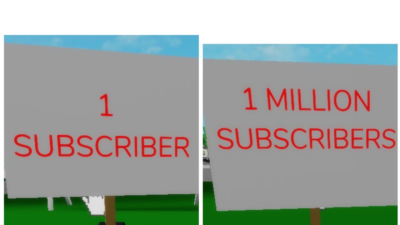 1 subscriber to 1 MILLION subscribers - YouTube