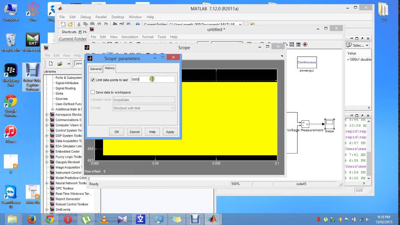 Simulation Of Buck Converter Using Simulink Matlab With Feed Back Control Pi Controller