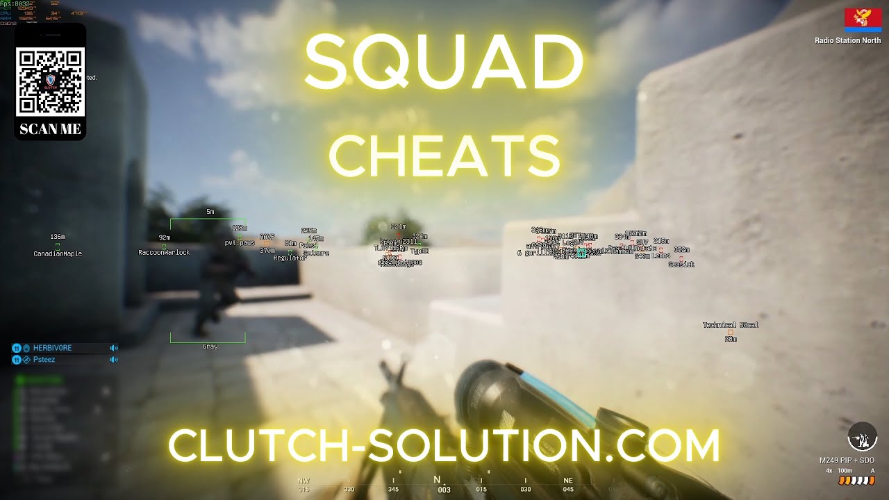 Squad Cheats powered by Clutch-Solution.com - YouTube