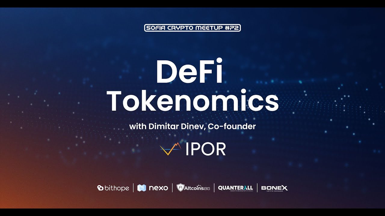Sofia Crypto Meetup #72 - DeFi Tokenomics - YouTube