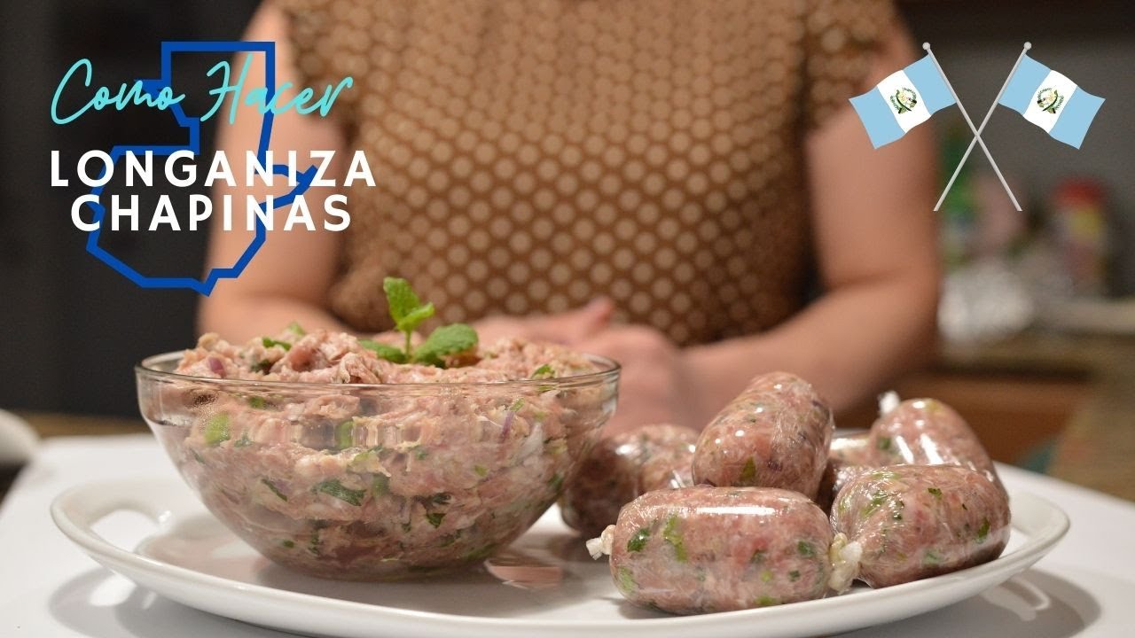 Como Hacer Longanizas / Longaniza Casera/ Longaniza de Cerdo - YouTube