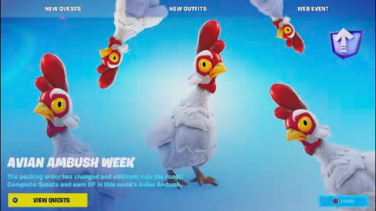 Completion Quest Guide for Avian Ambush Week - Fortnite - YouTube