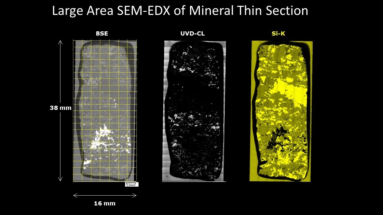 [Materials] Large Area SEM-EDX of a Mineral Thin Section - YouTube