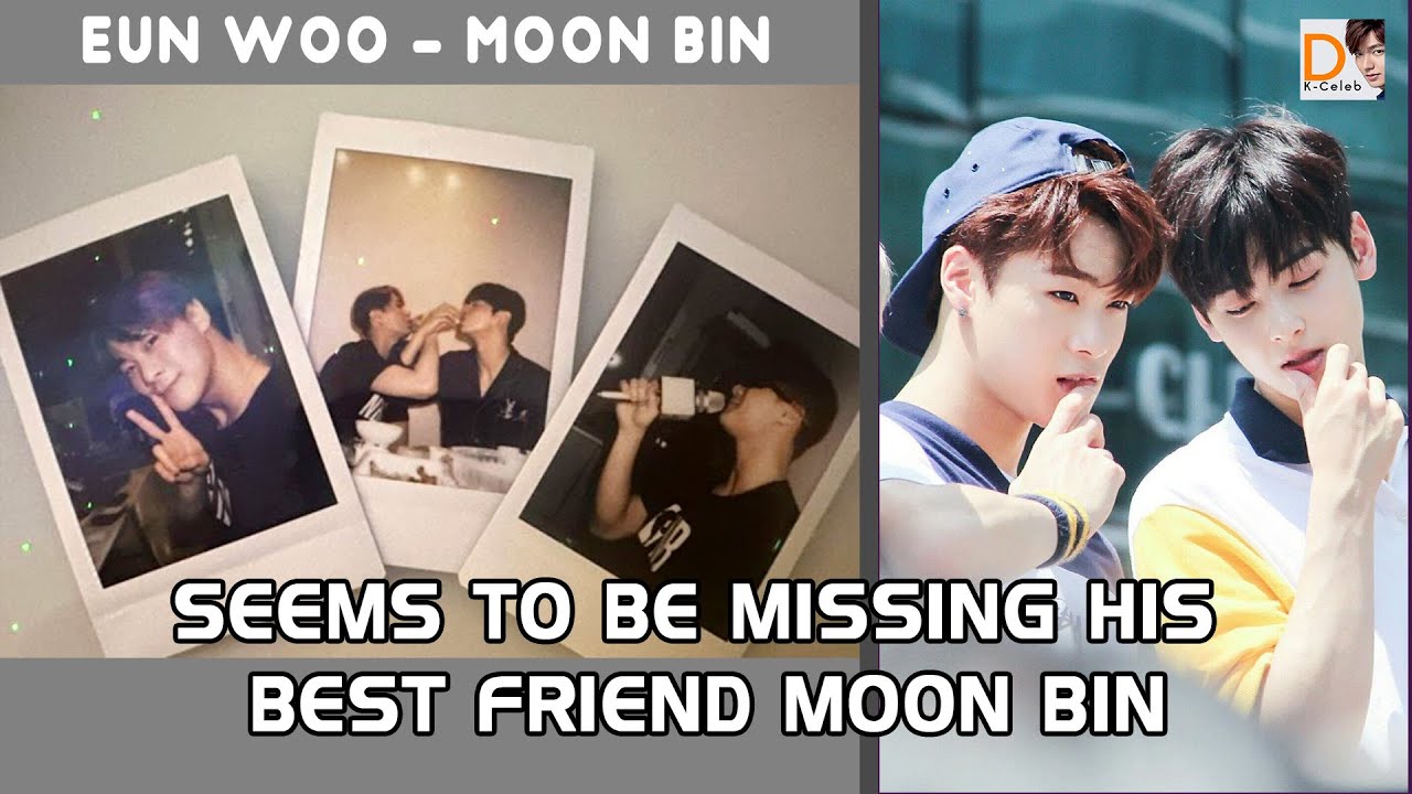 Remembering Moonbin's figure, Cha Eun Woo shared memories of his time with Moon Bin - YouTube