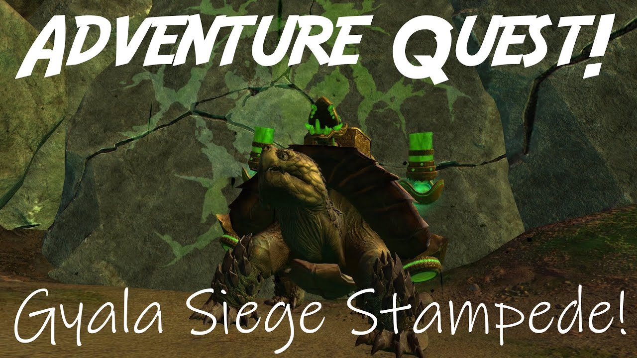 Siege Stampede! - Gyala Delve (w/ @WoodenPotatoes ) [GW2] Adventure ...