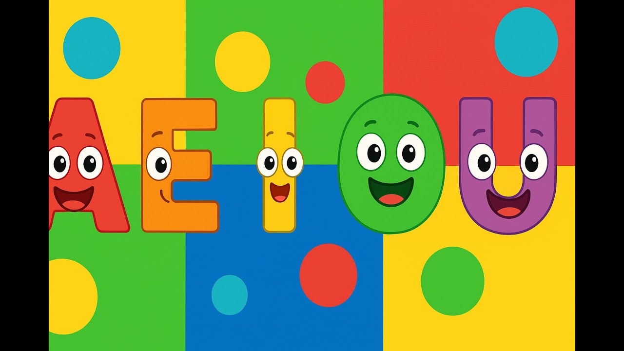 Vowel Song: A E I O U Fun Learning Tune for Kids & Preschoolers - YouTube