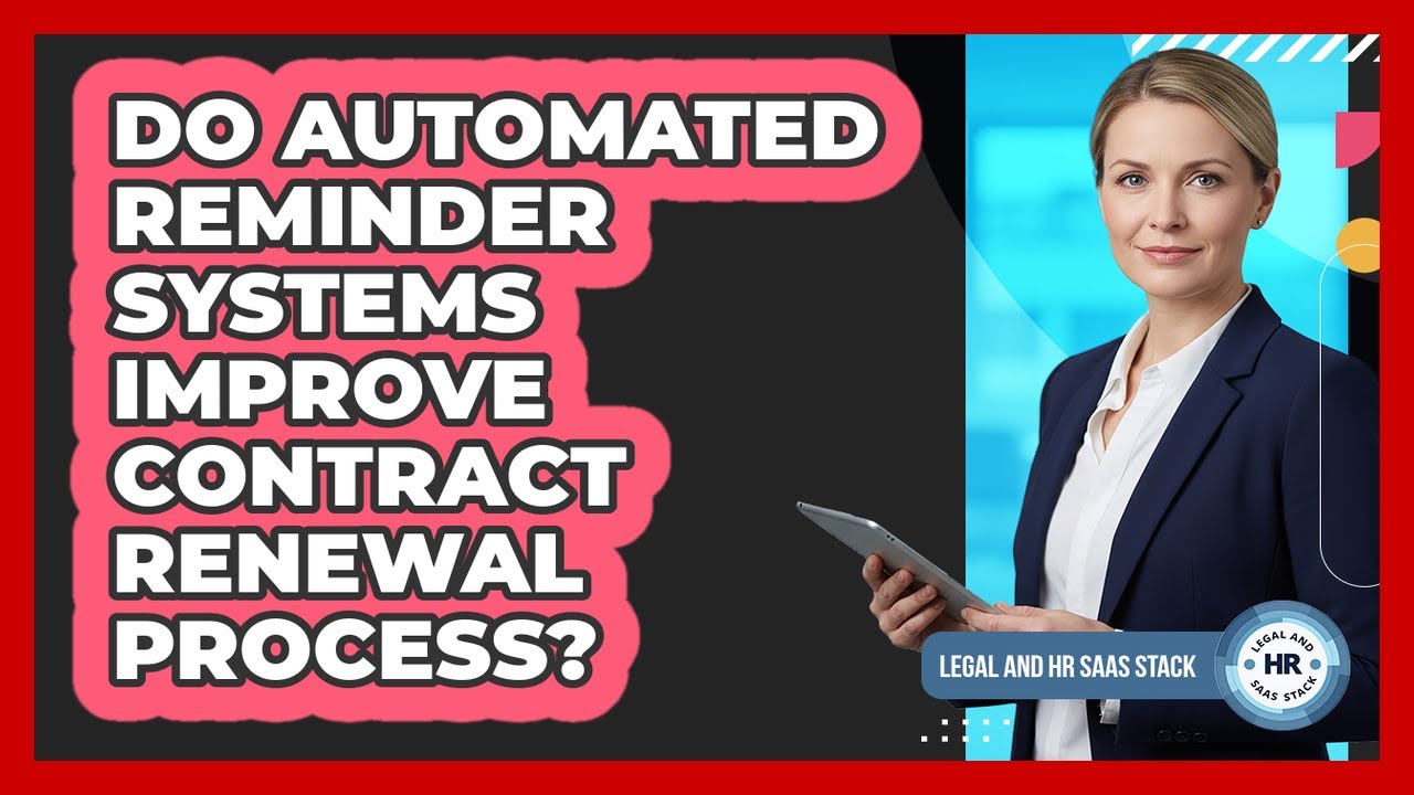 Do Automated Reminder Systems Improve Contract Renewal Process? - YouTube