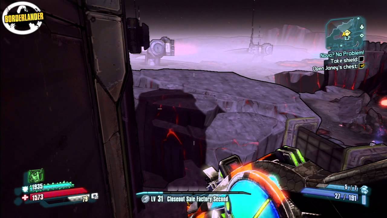 Borderlands The Pre Sequel - Hidden Treasure Chest Location 7, REGOLITH ...