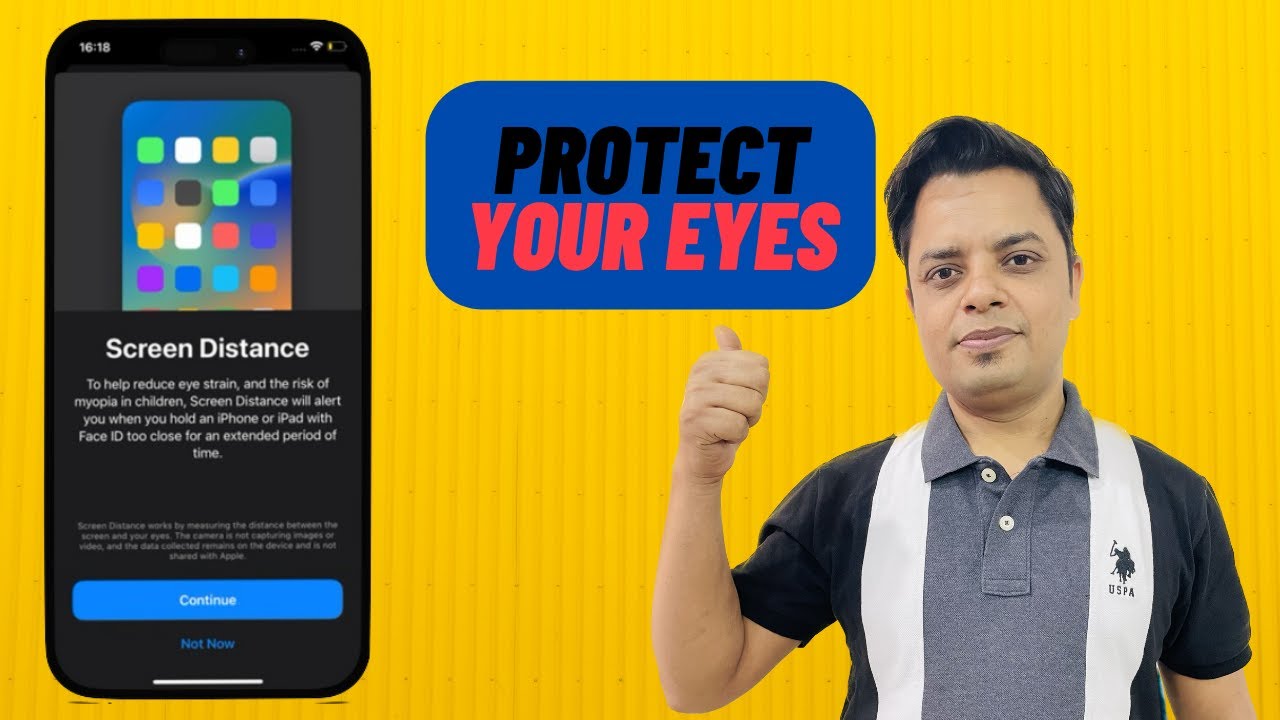How to Enable and Use Screen Distance in iOS 17 on iPhone and iPad ...