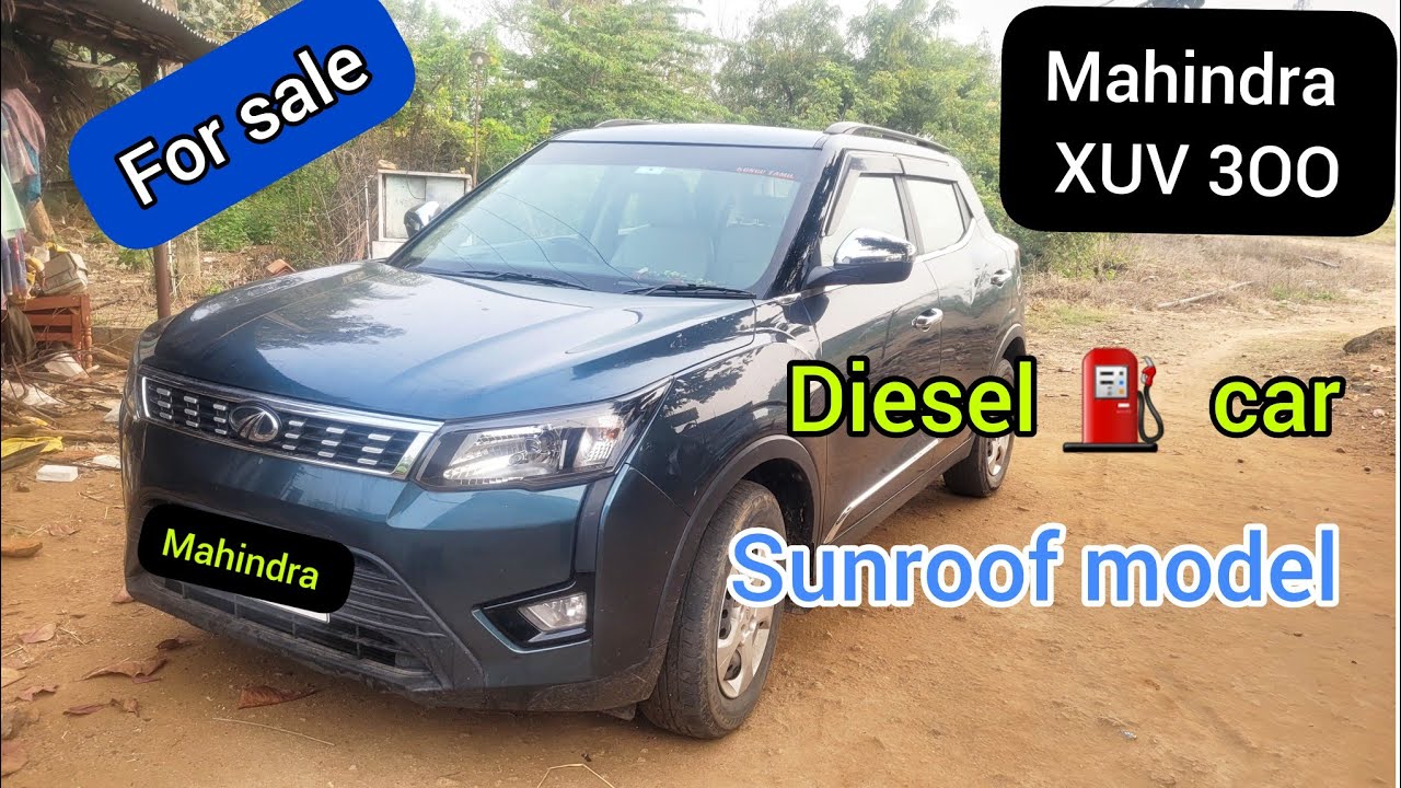 Mahindra Xuv 3oo car for sale / Diesel car / Sunroof / 2nd hand car ...