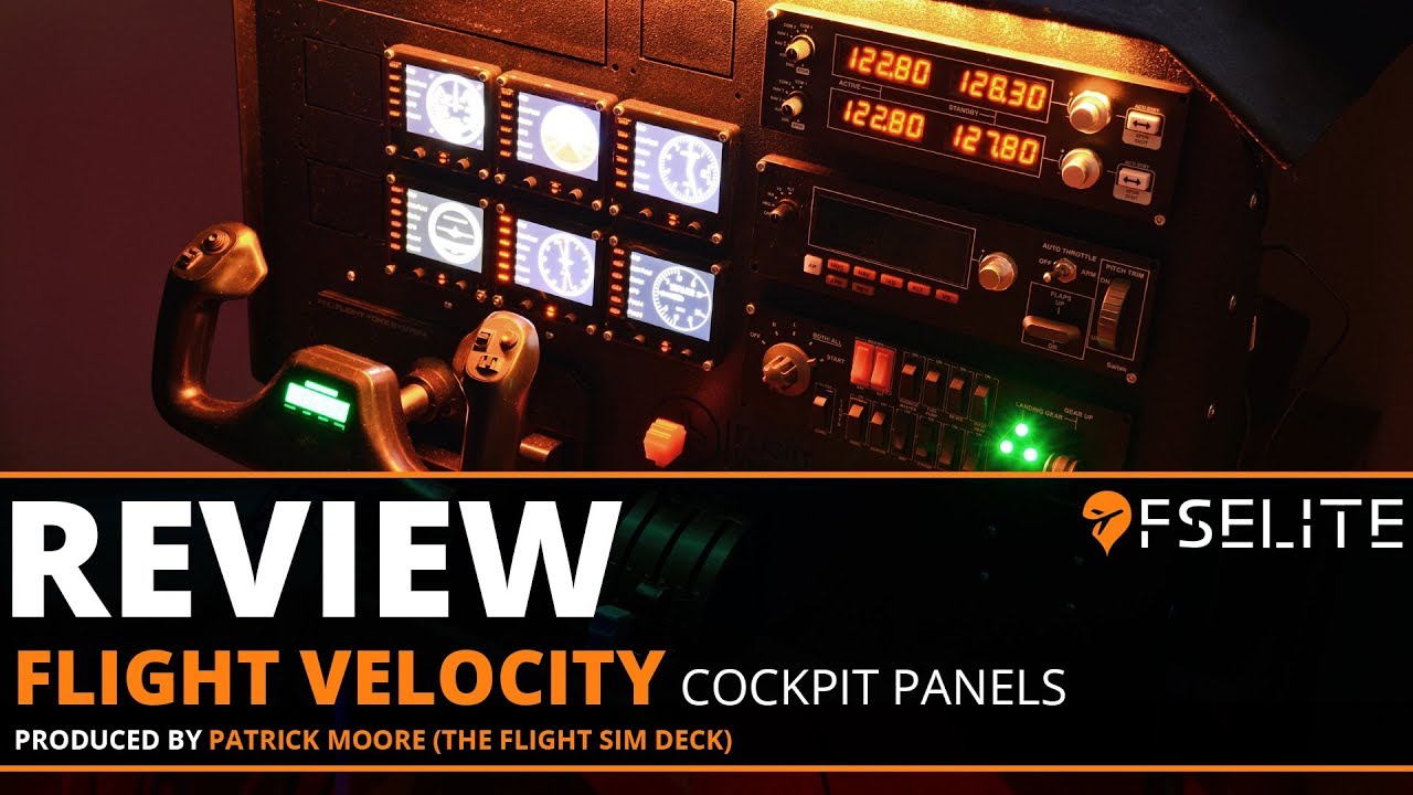 Flight Velocity Cockpit Panels: The FSElite Review - YouTube