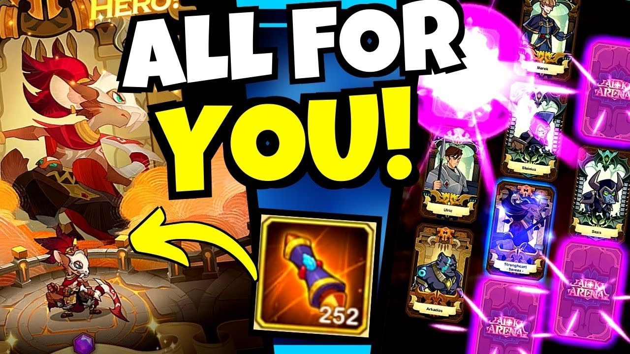 UPDATE SUMMONS FOR DREZ!!! [AFK ARENA] Giveaway - YouTube