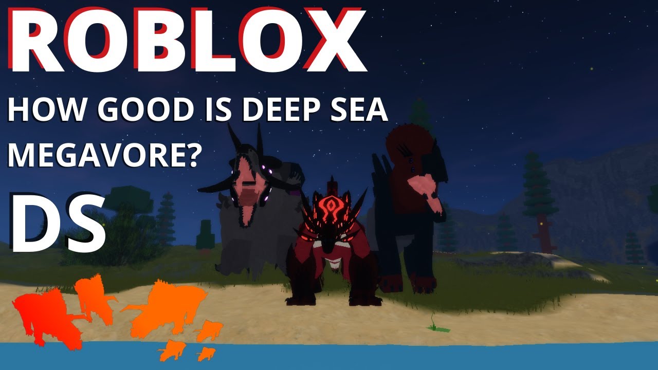 Roblox Dinosaur Simulator - How Good Is Deep Sea Megavore - YouTube