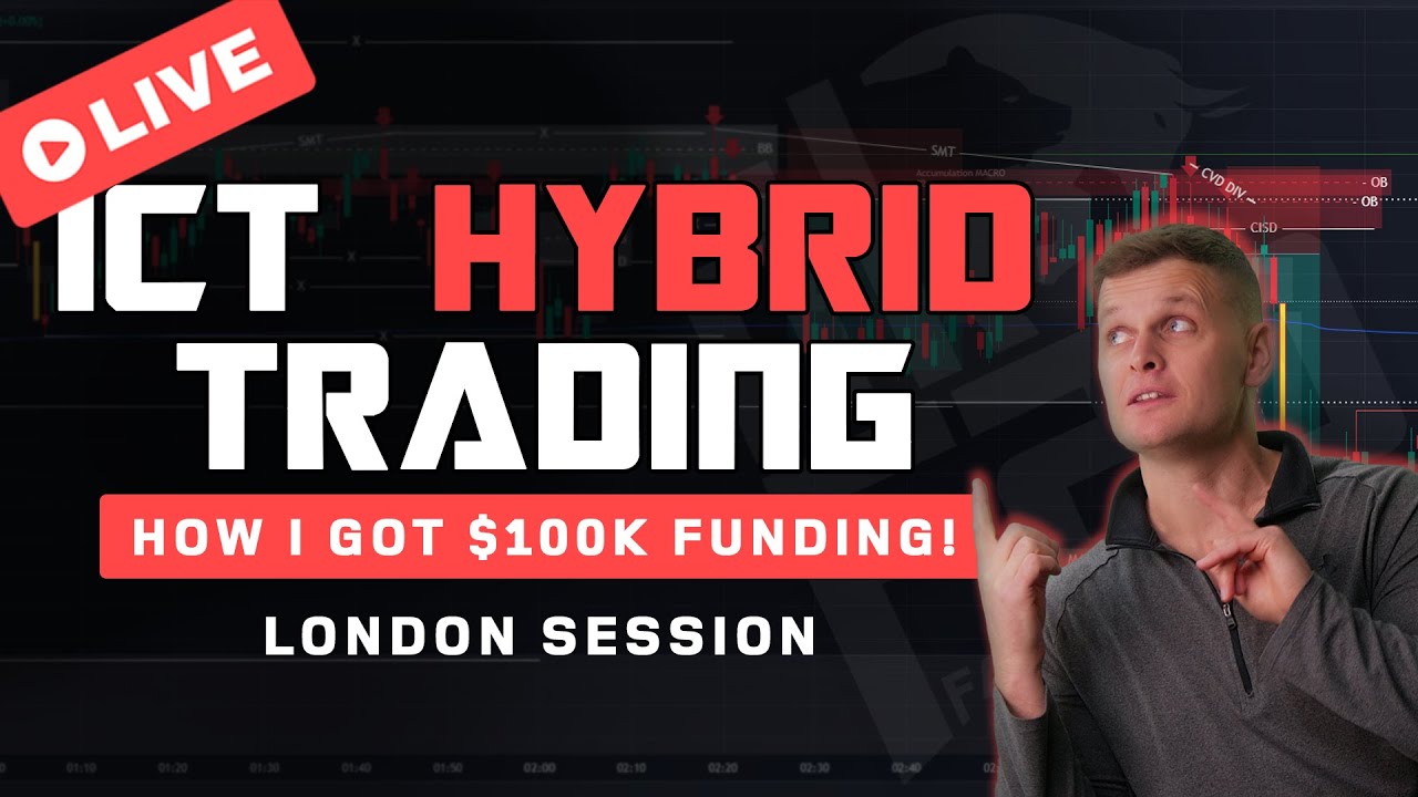 🔴 Live London Session: This ICT Hybrid Strategy Got Me Funded 💰 on Two ...