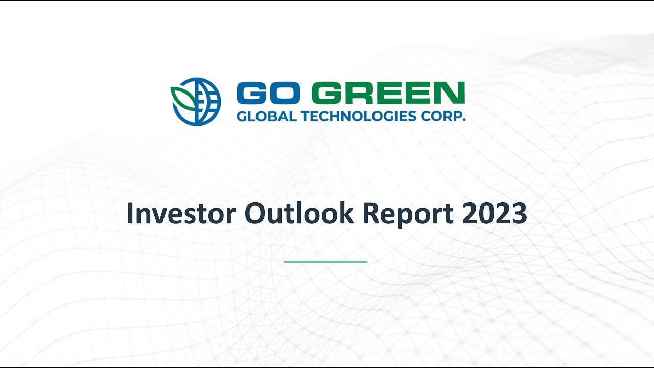 Go Green Global Technologies Corp. (Pink: GOGR): Virtual Investor ...