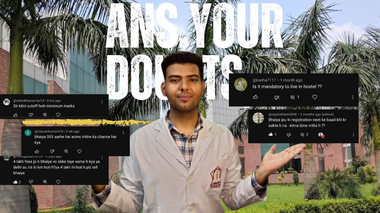 Answering Your Doubts||Counselling started for ACMS? ||EXPECTED CUTOFF😱 ...