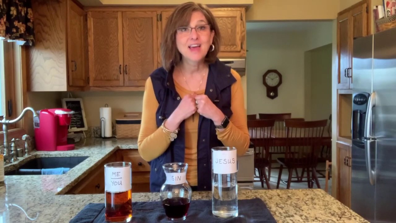 Experiment: Jesus Washes Away Our Sins - YouTube