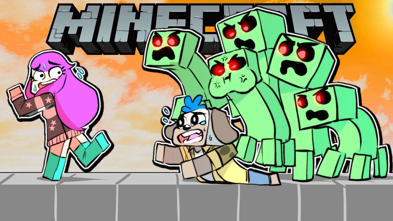 The BEST Creeper Run Parkour Map! - YouTube