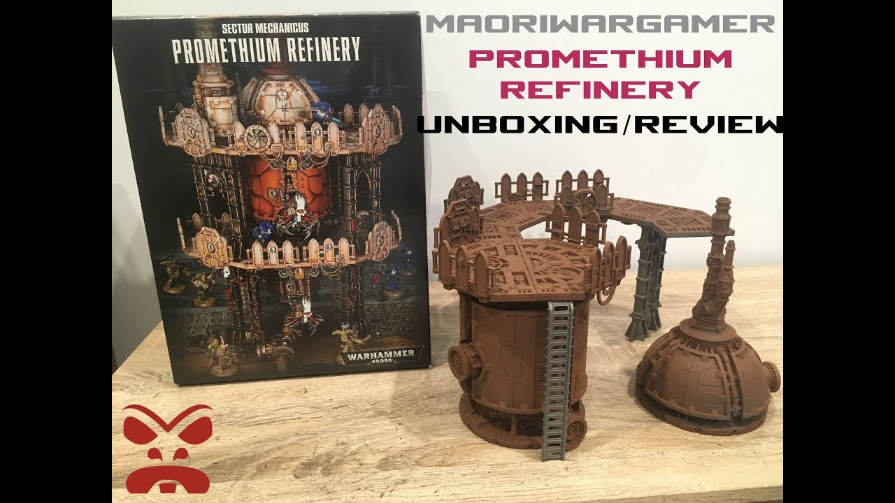 Promethium Refinery Sector Mechanicus - Unboxing & Build Review - YouTube