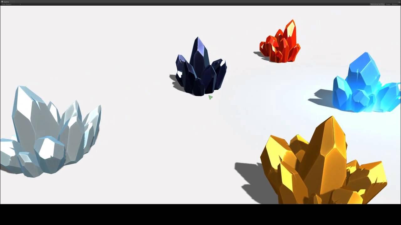 Crystal Shader Test - YouTube