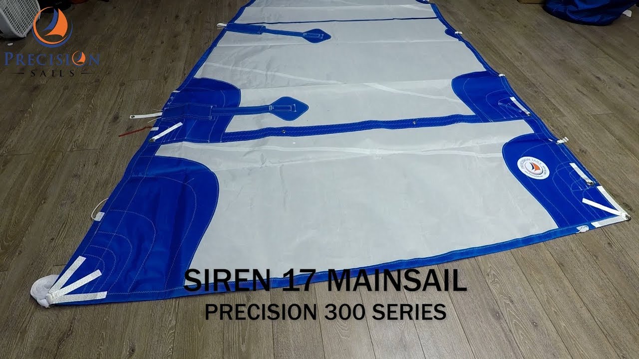 Siren 17 Mainsail - Precision 300 Series Dacron - YouTube