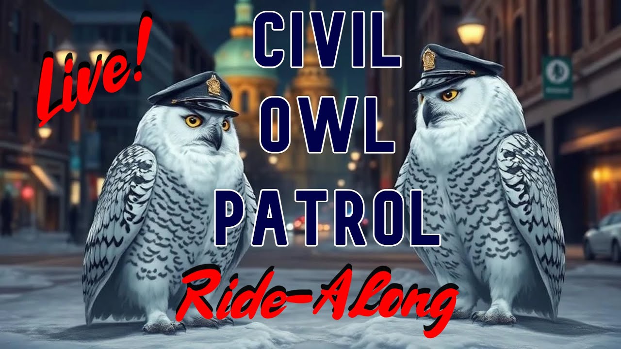 LIVE Ride-Along - Civil Owl Patrol Deputies! - YouTube