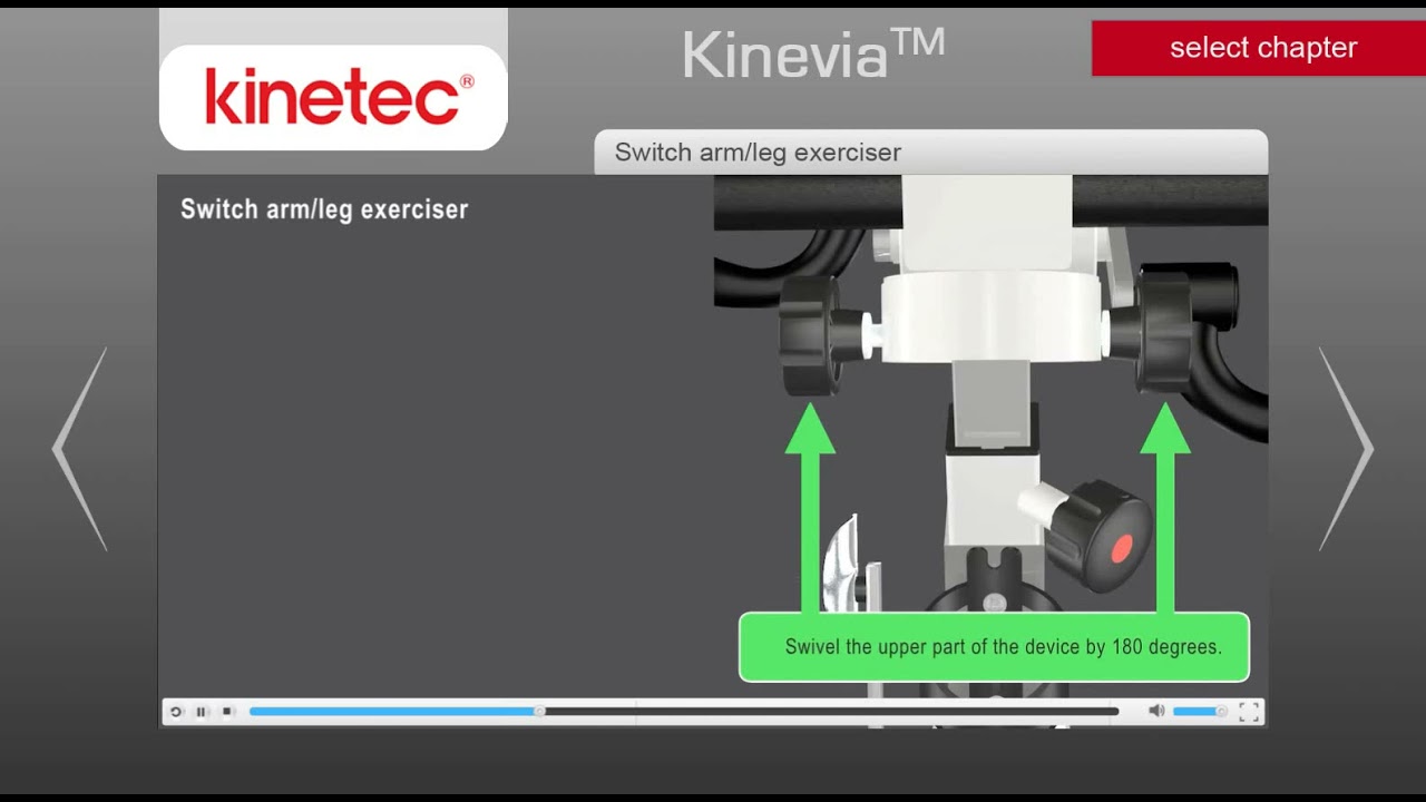 Switch Arm Leg Exercise - Kinetec Kinevia - YouTube