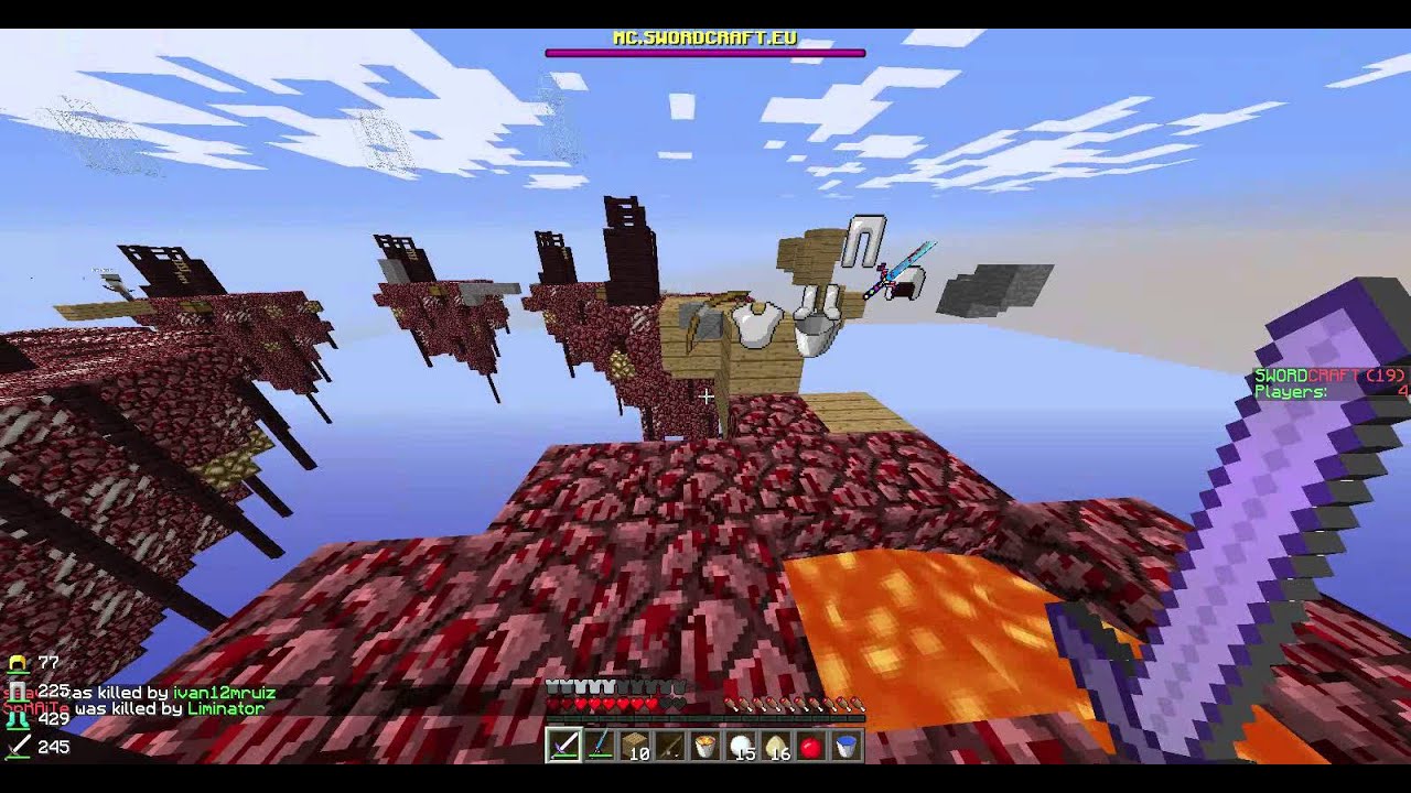 la segunda partida Grabando IP mc swordcraft eu - YouTube