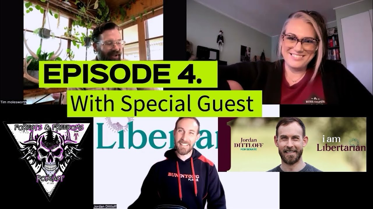 EPISODE 4. Forests & Freedoms Podcast 🌳🔓// With JORDAN DITTLOFF ...