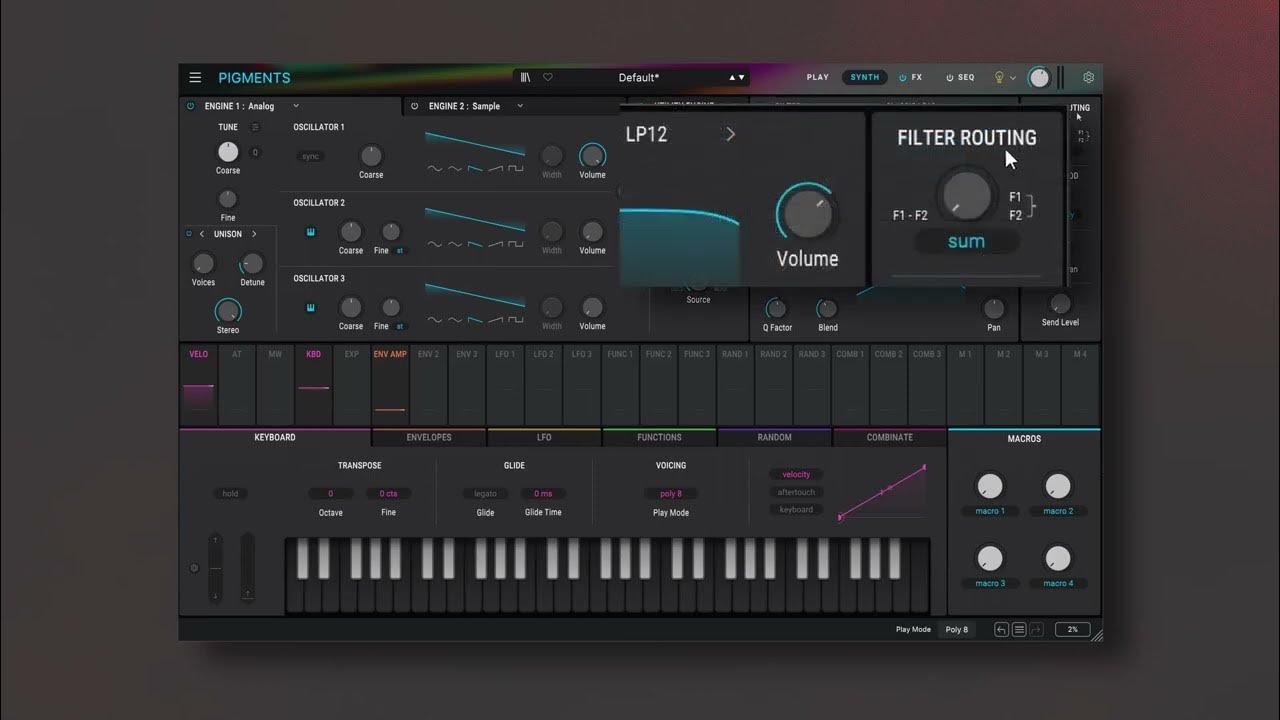Synth Basics for Beginners - Sound #9 (Pigments) - YouTube