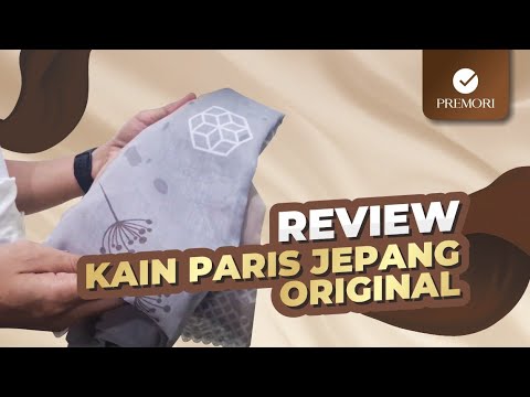 REVIEW Kain Paris Jepang Original - YouTube