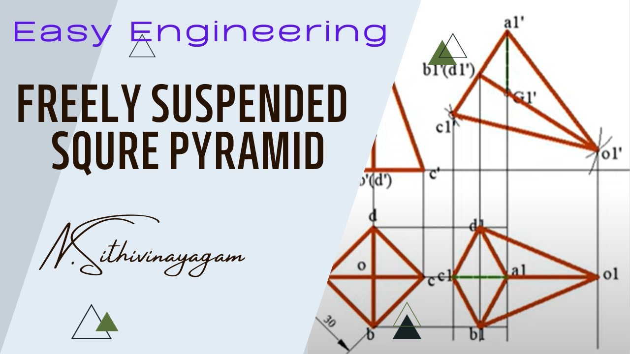 #Freely suspended #Square pyramid #Quick tips - YouTube
