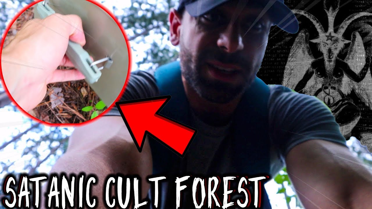 (GONE WRONG) I SNUCK back into the SATANIC CULT FOREST and found THIS ...